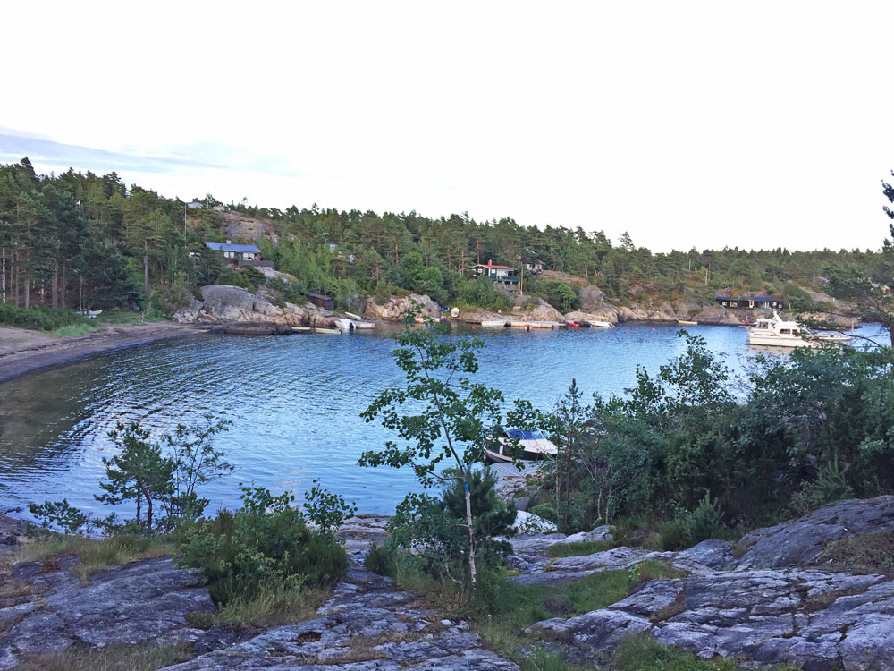 HIking along the coastal path in Bamble: Åby - Trosby - Coastal trails ...