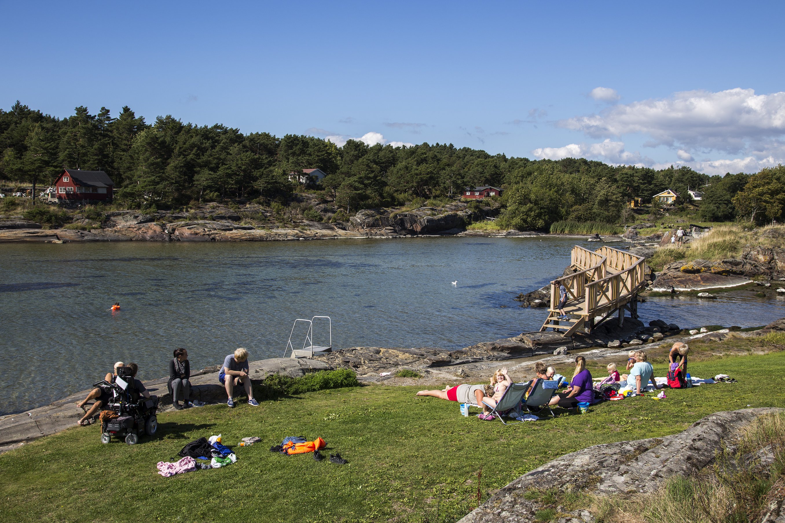 Krogshavn bathing place - Bathing in Langesund, Bamble - Bamble