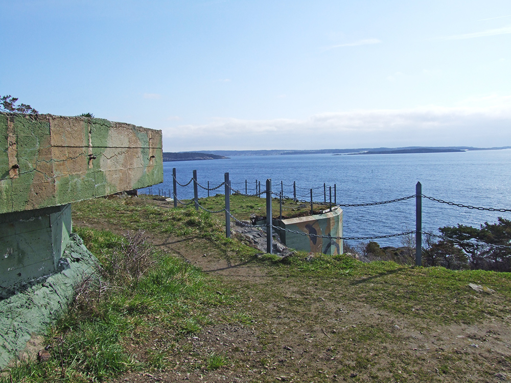 Tangen Fort - Nature trails in Langesund, Bamble - Bamble
