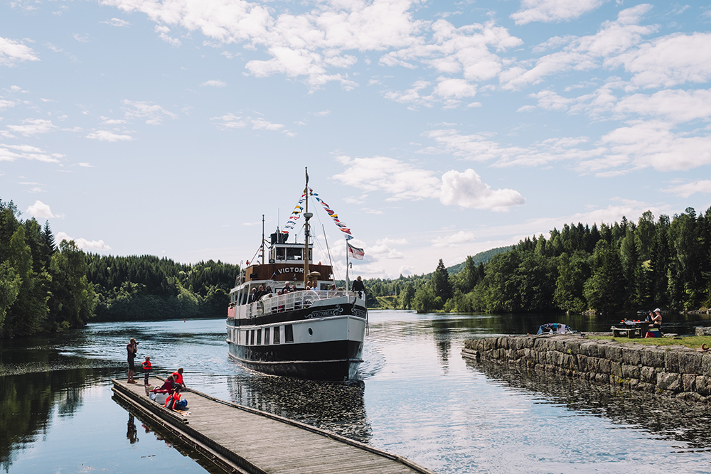The Telemark Canal - Boat tours in Skien, Skien - Skien