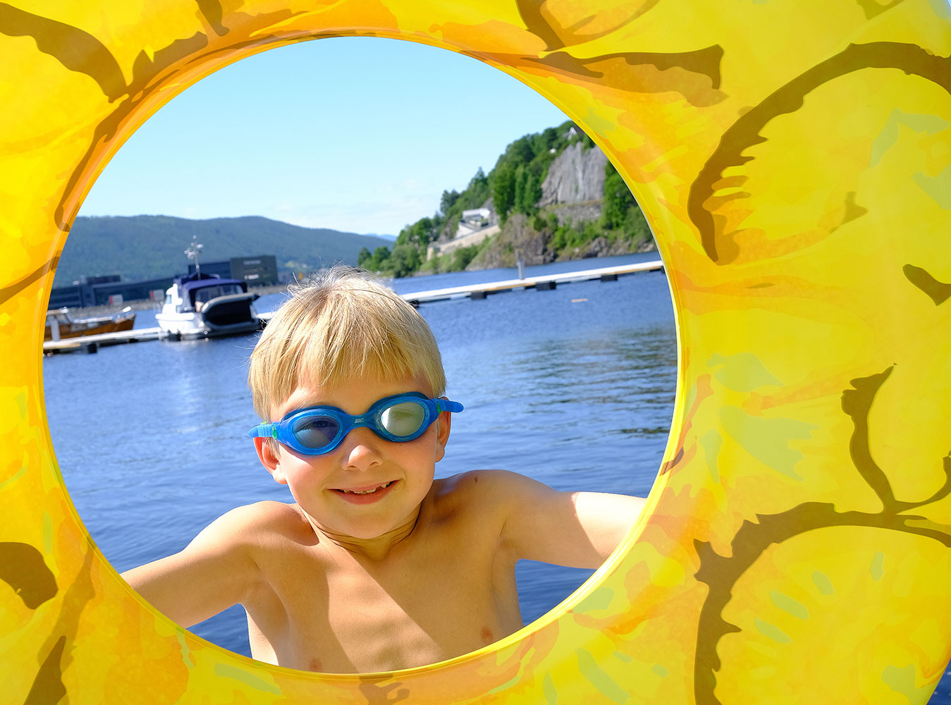 City Beach and Nesøya marina - Beach in Notodden, Notodden - notodden