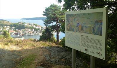 Edvard Munch - Monuments in Kragerø, Kragerø - Kragerø